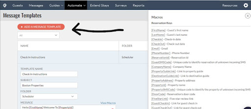 How to Send Airbnb Check-In Instructions Via Automated SMS - RueBaRue
