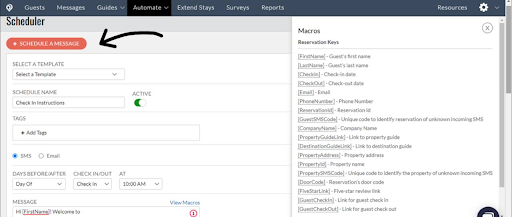 How to Send Airbnb Check-In Instructions Via Automated SMS - RueBaRue