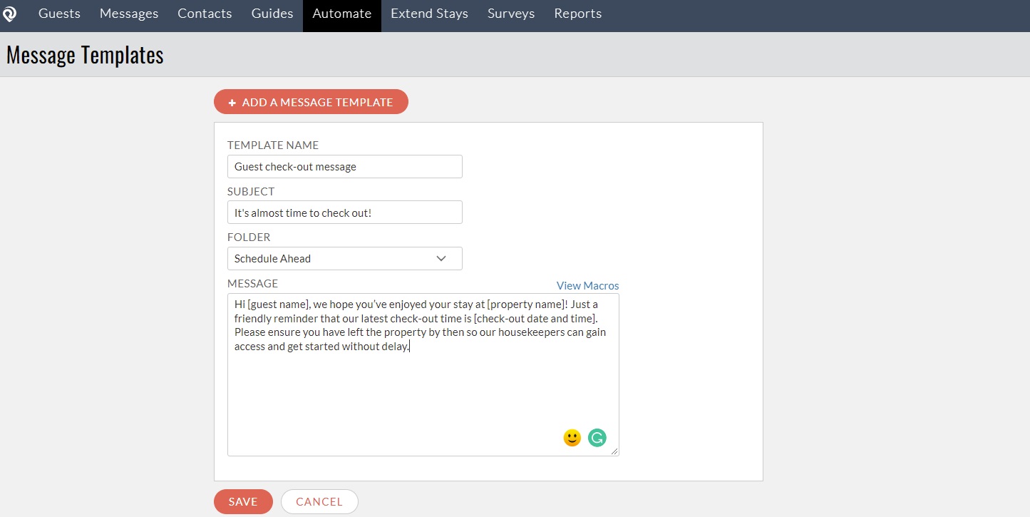 Step 3 Write your message